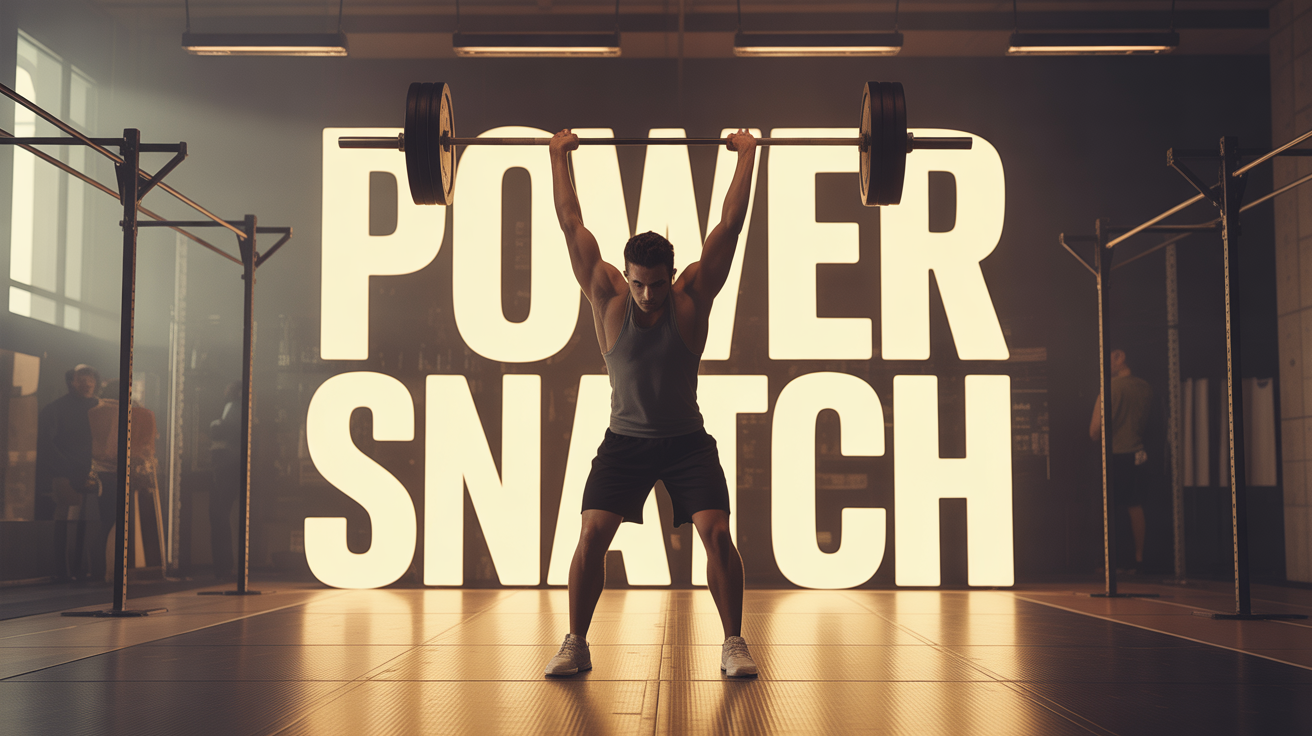 Power snatch : explosivité et mobilité sans squat profond