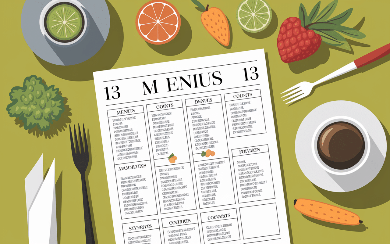 Régime Natman menu PDF : guide pratique, menus détaillés et