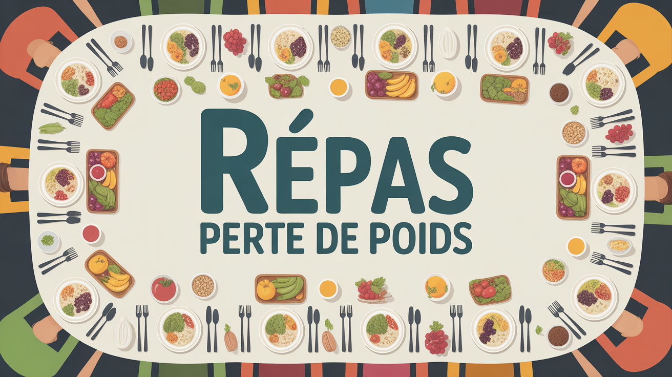 Repas perte de poids : conseils, organisation et idées pour des menus ...