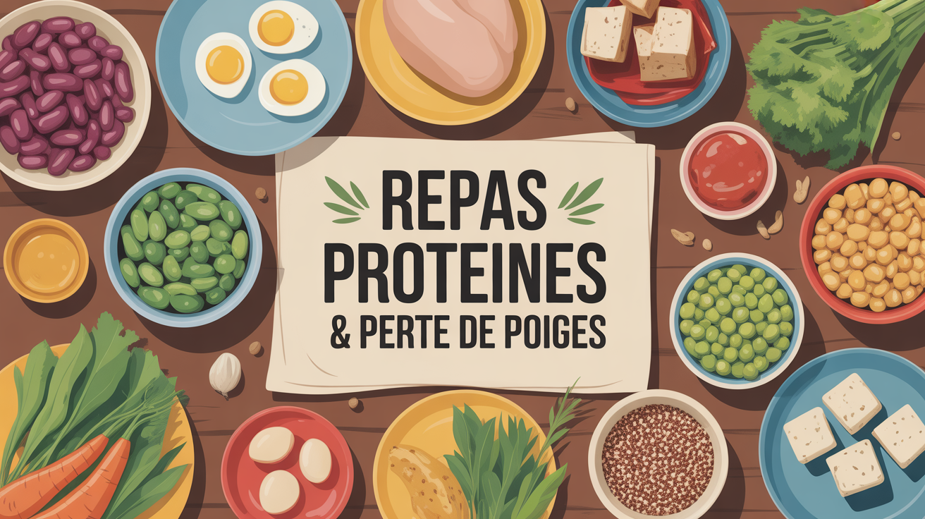 Repas protéinés : le levier malin pour une perte de poids durable